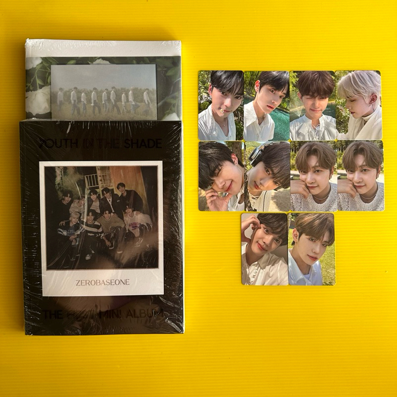 (Ready Stock) ZEROBASEONE ZB1 1st Mini Album - Youth In The Shade with Soundwave POB | Shopee ...