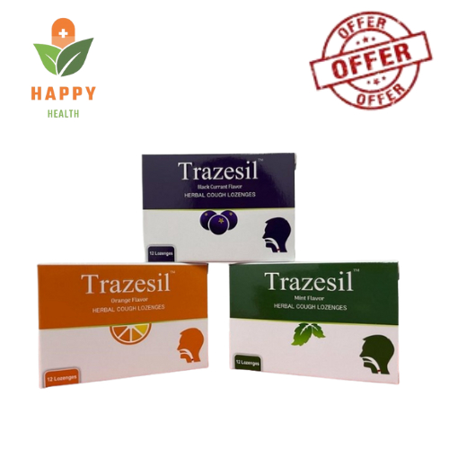 Trazesil Herbal Cough Lozenges 12'S - Ubat Batuk Sakit Tekak | Shopee ...