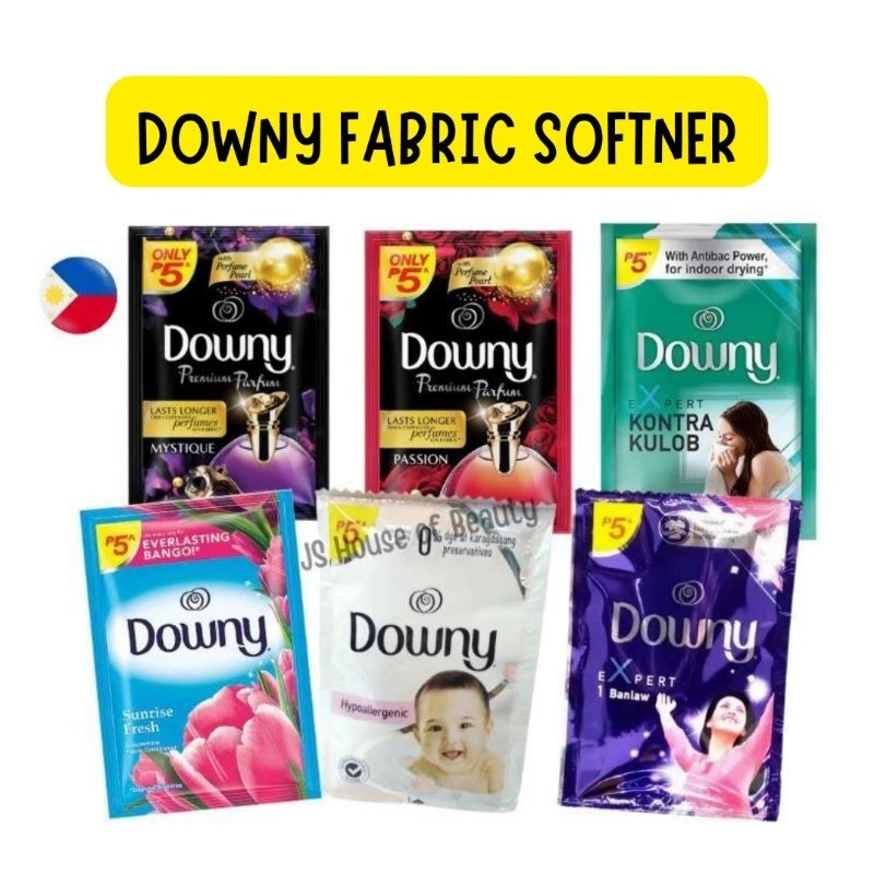 Downy Fabric Softner Conditioners [6pcs] 20ml / 25ml Sachet | Shopee ...