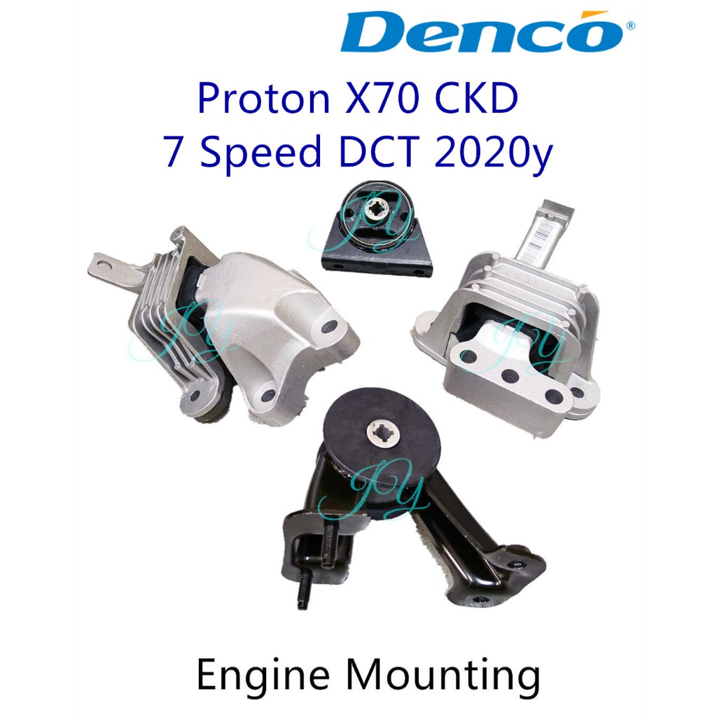 (4pcs/set) Proton X70 20'- CKD 7 Speed DCT DENCO Engine Mounting FRONT ...