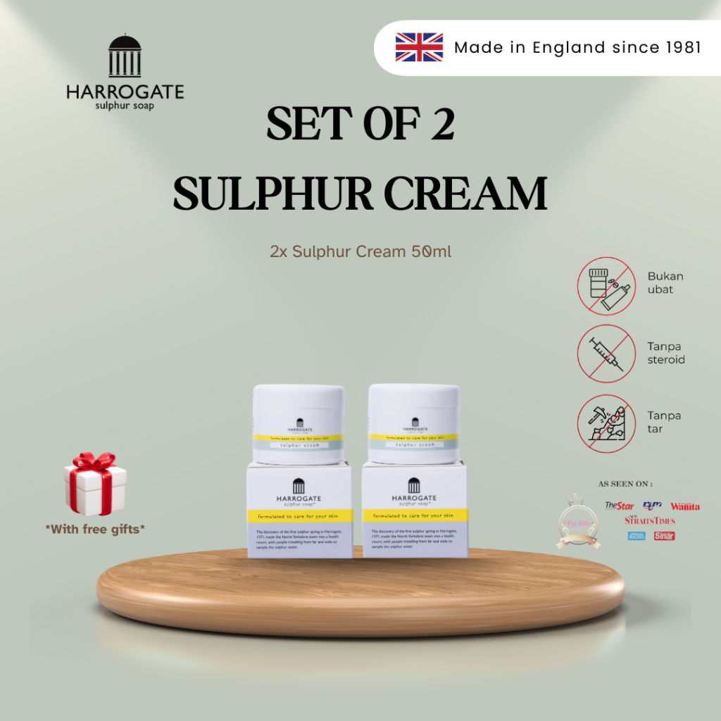 SET OF 2 SULPHUR CREAM (2x Sulphur Cream 50ml) | Shopee Malaysia