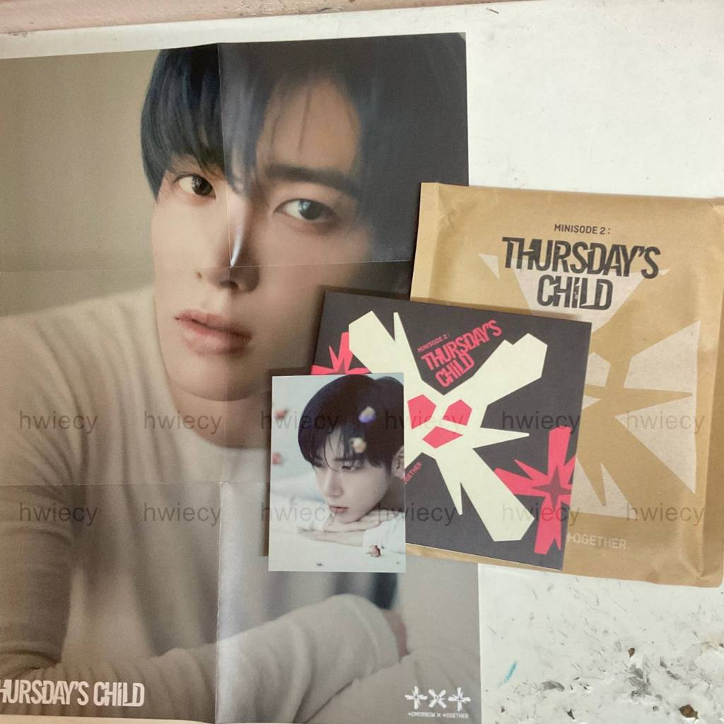 UNSEALED TXT MINISODE 2 THURSDAY'S CHILD 4th Mini Album ( TEAR Ver ...