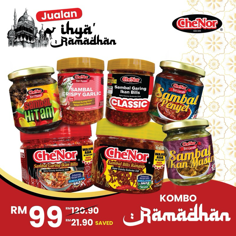 Promosi Ramadhan Sambal Che Nor | Shopee Malaysia