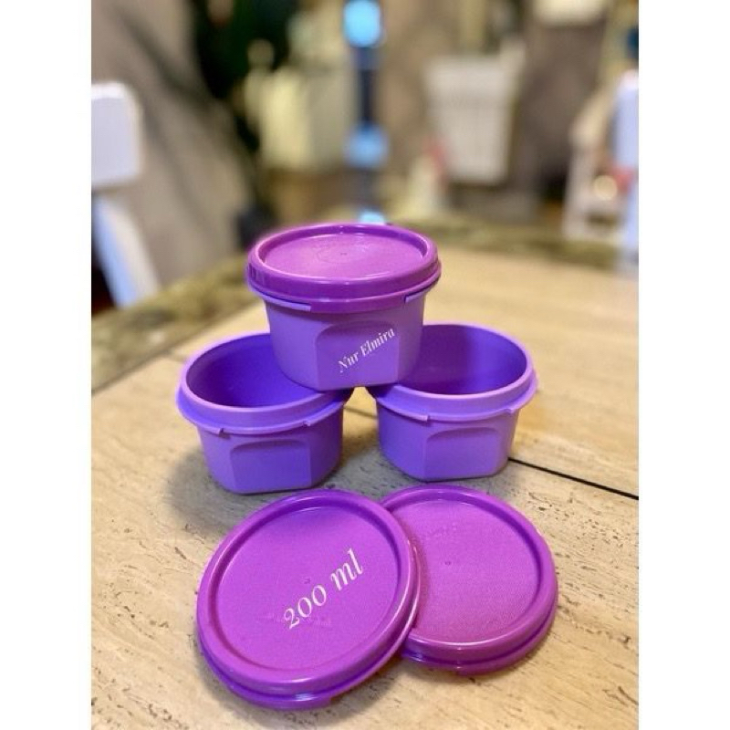 tupperware snack bowl (1 set 3 pcs) | Shopee Malaysia