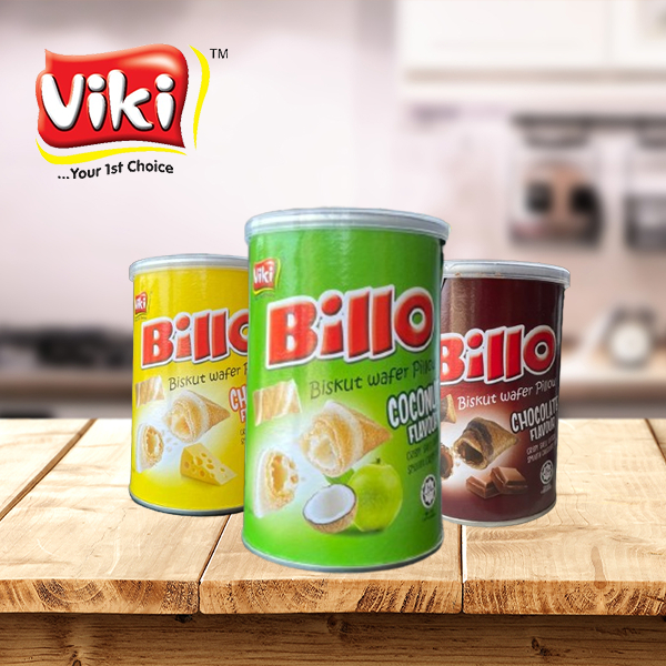 VIKI Billo Wafer Pillow Biscuit Biskut Wafer Pillow | Shopee Malaysia