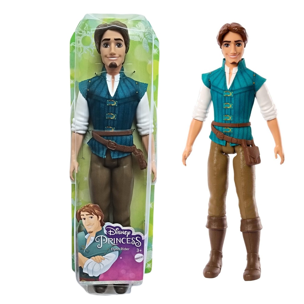 DISNEY PRINCESS FLYNN RIDER FASHION DOLL TANGLED RAPUNZEL HLV98 MATTEL ...