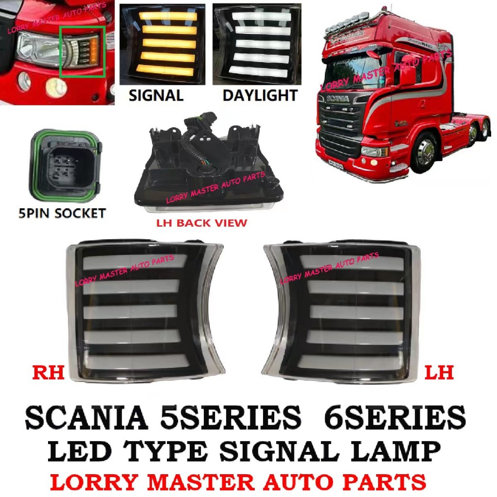 J103S18 LED SIGNAL LAMP SCANIA 5S 6SERIES LORRY TRUCK PRICE FOR 1 PAIR ...