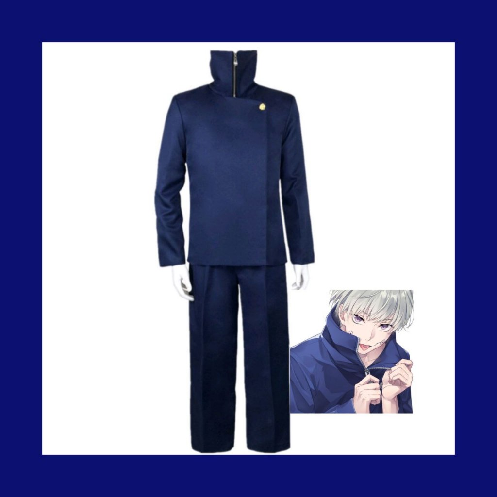 Preloved Costume Cosplay Inumaki Toge (Jujutsu Kaisen) | Shopee Malaysia