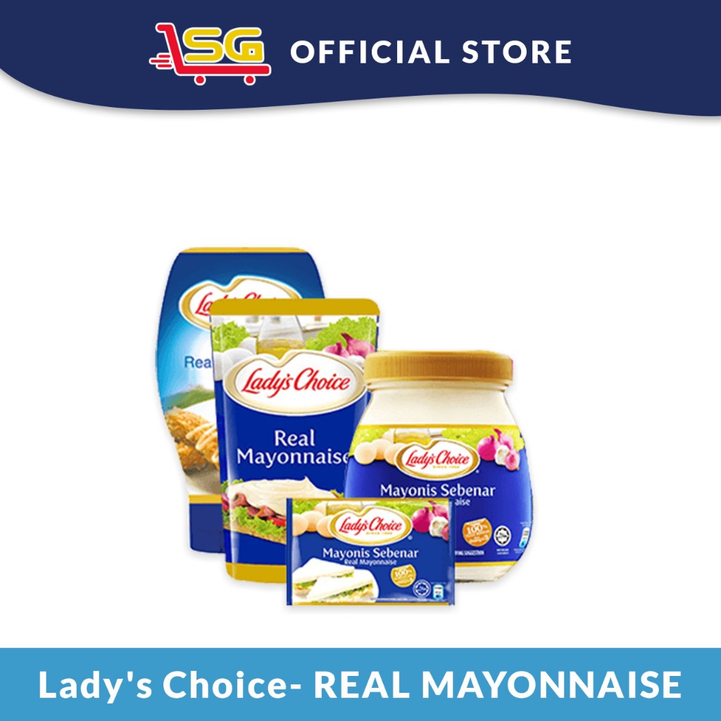 SG | Lady's Choice Real Mayonnaise (50ml,205ml,220ml,280ml) | Shopee ...