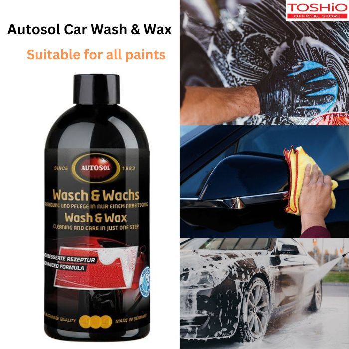 AUTOSOL CAR SHAMPOO WASH & WAX 500ML MADE IN GERMANY 100% GENUINE ...