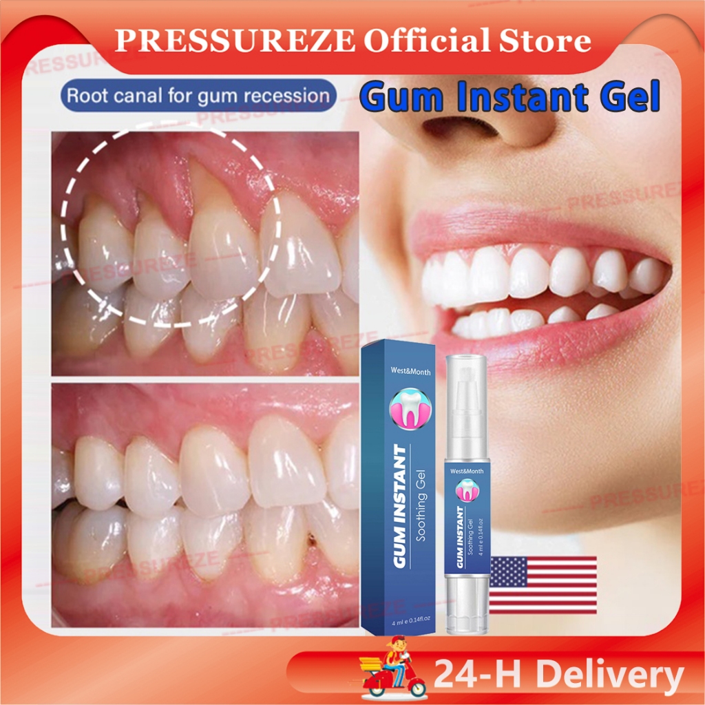 Gum Instant Soothing Gel ubat gusi bengkak Receding Gums Treatment ...