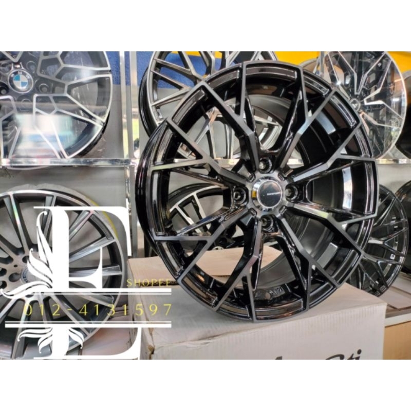NEW SPORT RIM 15 INCH RM880 4PC RIM MYVI VIVA BEZZA AXIA KELISA (KENA ...