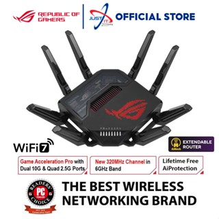 ASUS Rog Rapture GT-BE98 Quad-Band Wi-Fi 7 Gaming Router | Shopee Malaysia