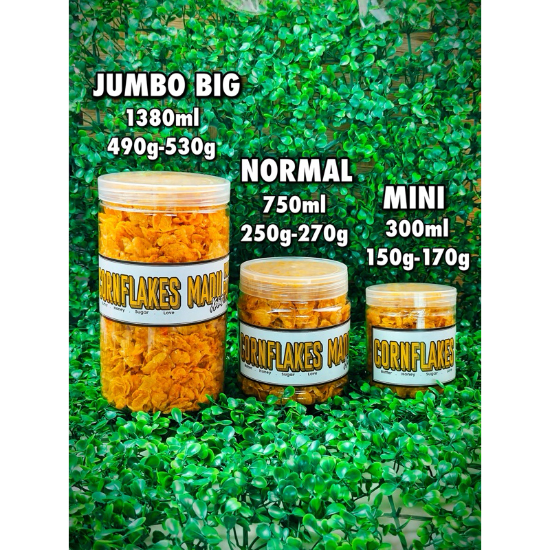 JUMBO BIG CORNFLAKES MADU 490g snack padu | Shopee Malaysia