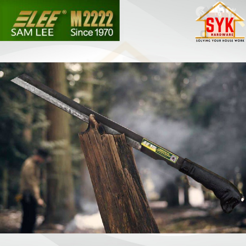 SYK Samlee A1202 N-18 Inch Knife with Cover Outdoor Gardening Tools ...