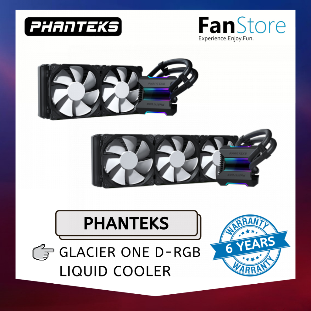 FANSTORE PHANTEKS Glacier One D-RGB AIO Liquid CPU Cooler - 360MP ...