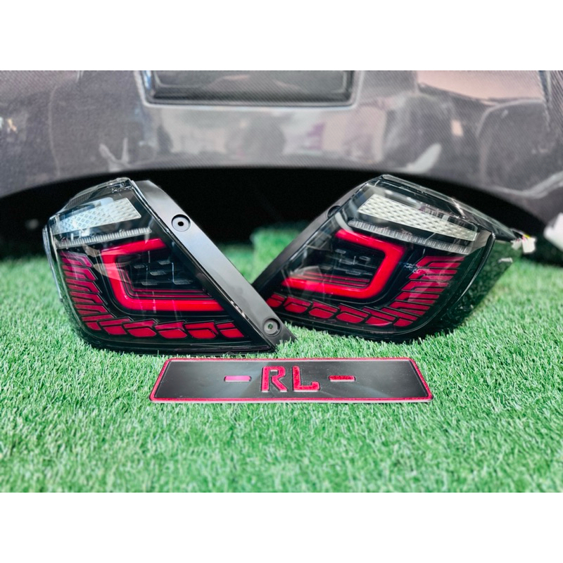 Perodua bezza 2017 - 2024 dragon scale rear LED Tail lamp fog light ...