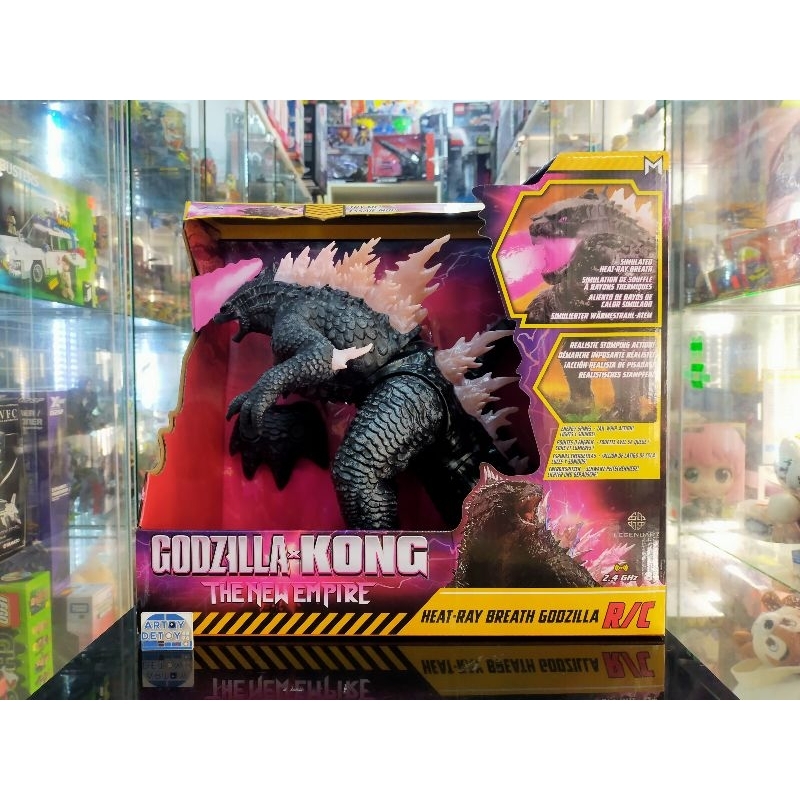 Jada Godzilla vs Kong The New Empire 12" Heat Ray Breath Walking ...