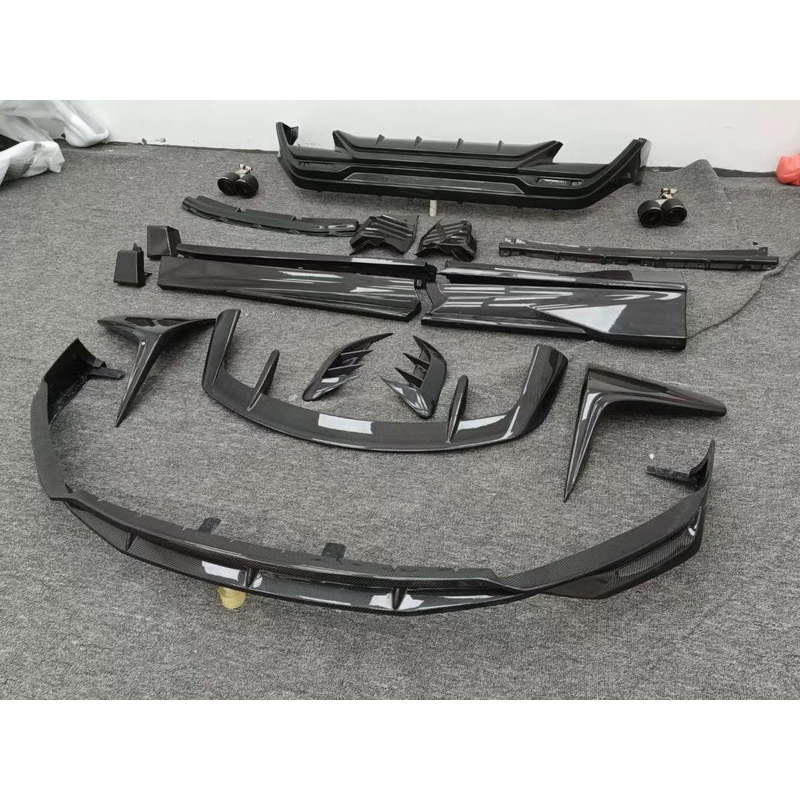 Lexus RX350 2023 2024 2025 TRD Dry carbon bodykit body kit front side ...