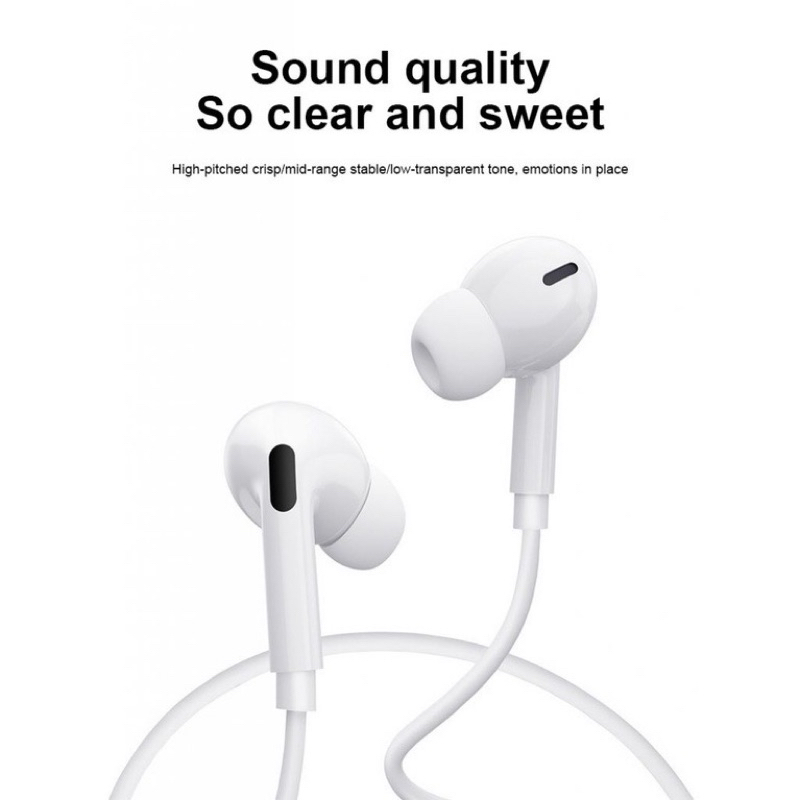 Wired High bass Earphone Bass for IP 6 7 8 X 10 11 12 13 15 headset ...