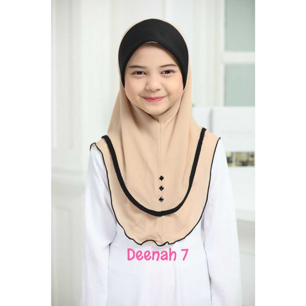 DEENAH | Tudung Sarung Kanak Kanak Perempuan | Tudung Budak Perempuan Murah | Umur 2 3 4 5 6 7 8 ...