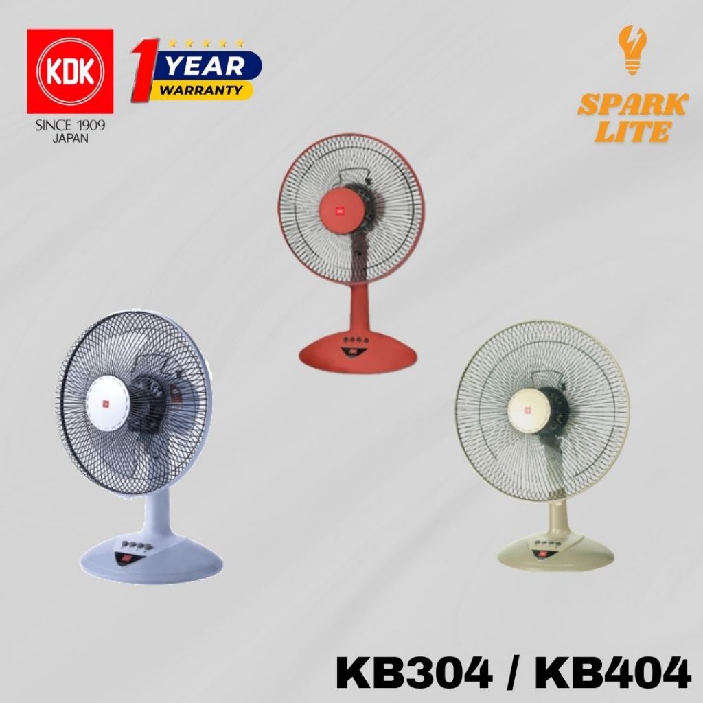 KDK KB304 KB404 12” 16” Table Fan / Kipas Meja KDK | Shopee Malaysia