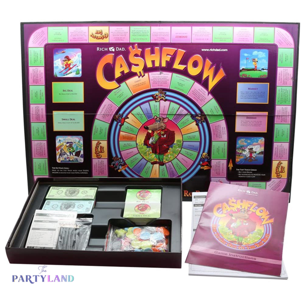 [TPL] Original Cashflow 101 Cashflow 202 Boardgame Rich Poor Dad Full ...