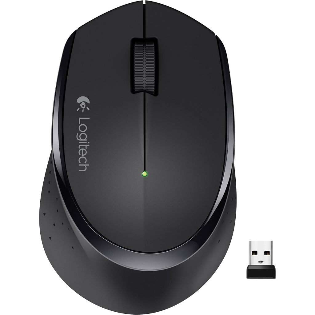 Logitech M275 Wireless Mouse, 2.4 GHz with Nano Receiver, Optical ...