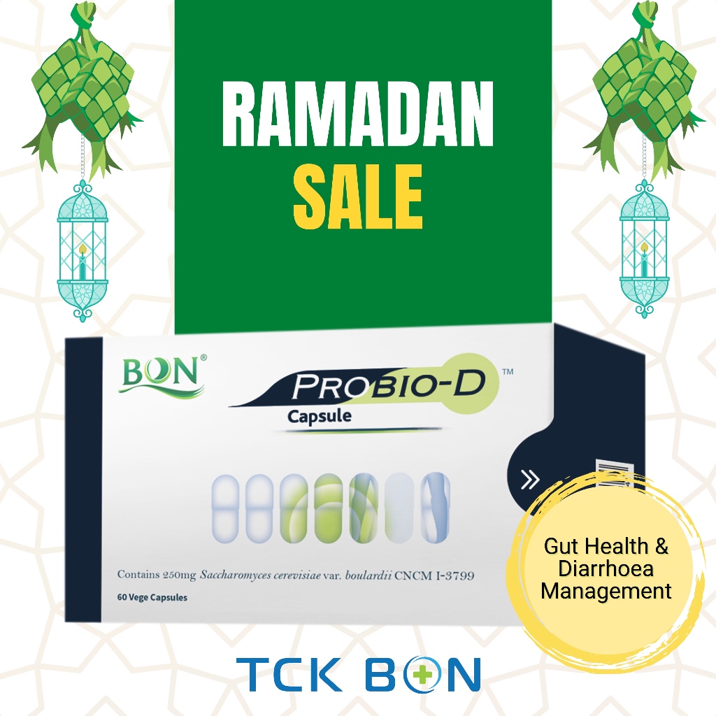 TCK BON Probio-D™ (Probiotic l Gut Health | Diarrhoea Management ...