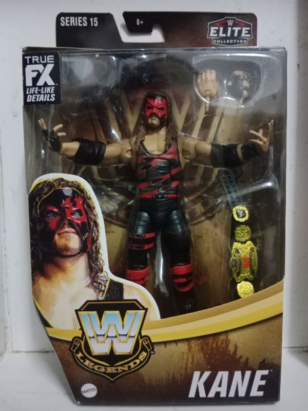 Mattel WWE Elite Legends Series 15 Kane Wrestling Action Figure ...