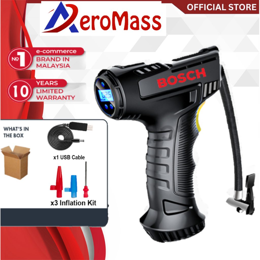 AEROMASS 🔥SHOCKING🔥Cordless Car Air Pump Electric Pump Air Compressor ...