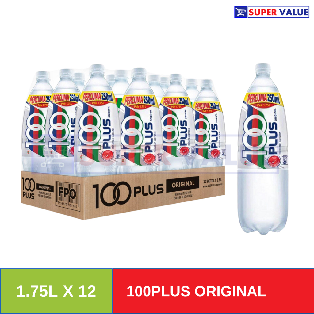 100PLUS Original / Zero 1.75L - Refreshing Hydration, Energy Boost, Perfect for Malaysian ...