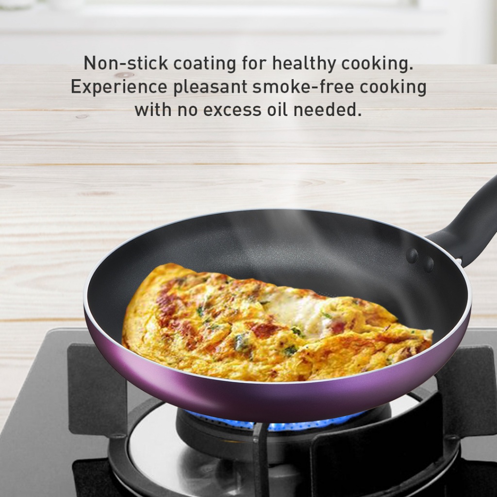 Tefal Cooking Source 3pcs Set (Frypan (24cm) + Saucepan (18cm) + Glass ...