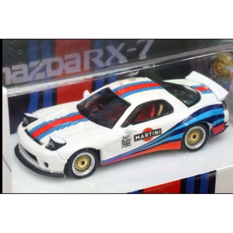Time Micro 1:64 Model Car Mazda Rx-7 Alloy Die-cast Vehicle - Martini ...
