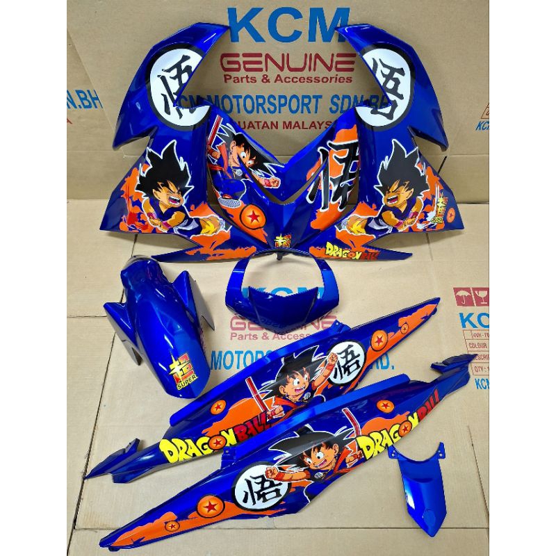 COVERSET YAMAHA Y15 ZR V1, V2 DRAGON BALL | Shopee Malaysia