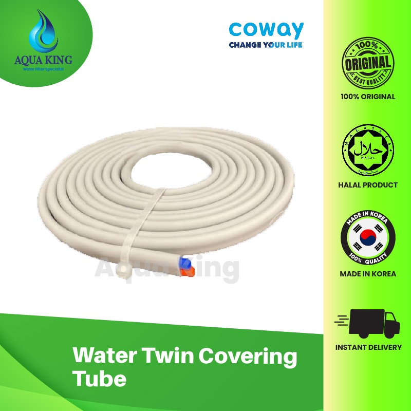1/4"Water Filter Double Tube Hose Tubing For Coway, Elken, Cuckoo, LG ...