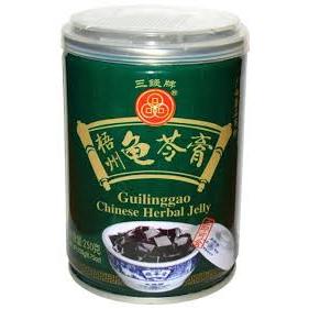 [三钱牌] 梧州龟苓膏 Three Coin Gui Ling Gao Chinese Herbal Jelly 250g Per Tin ...
