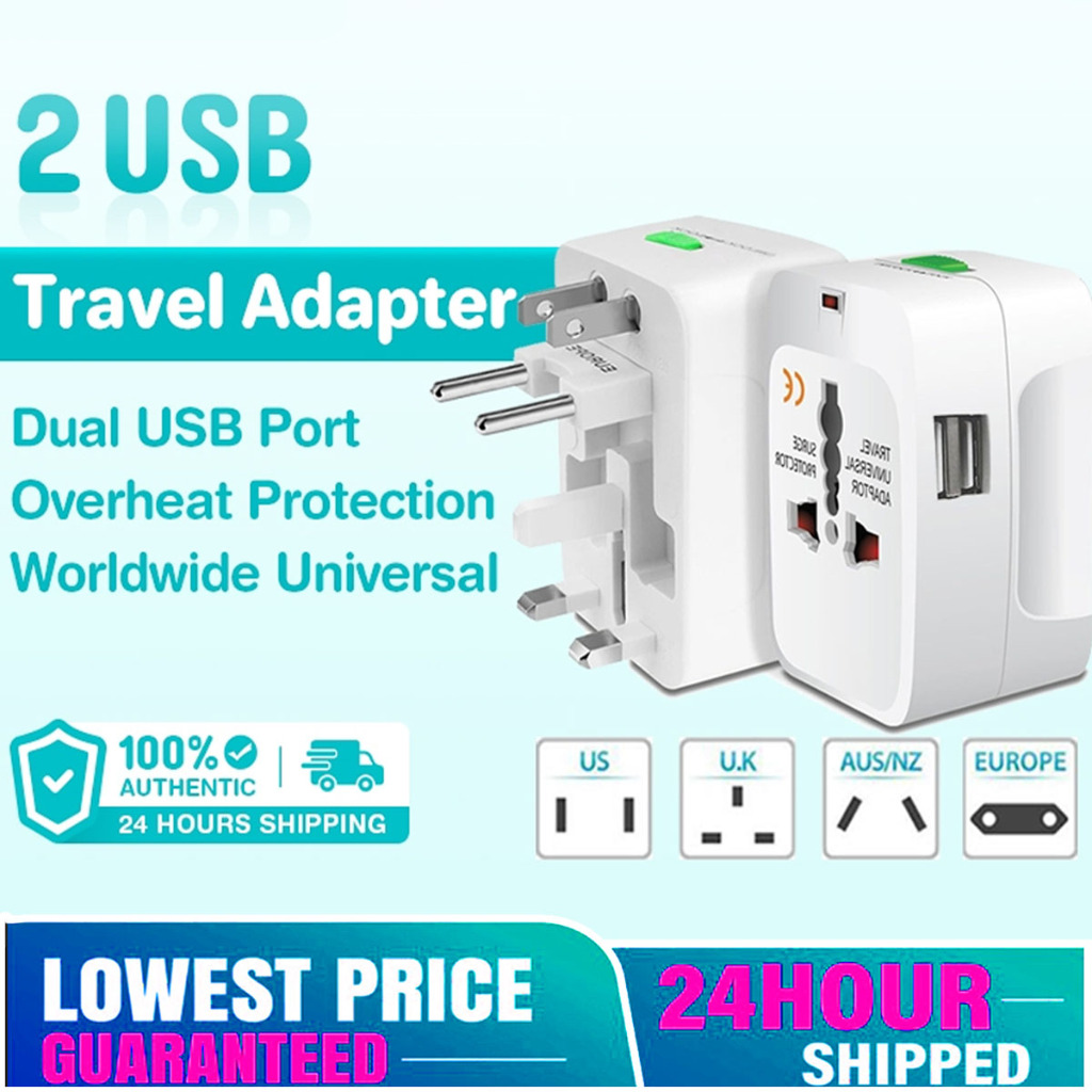Universal Travel Adapter All In One International Worldwide Travel ...