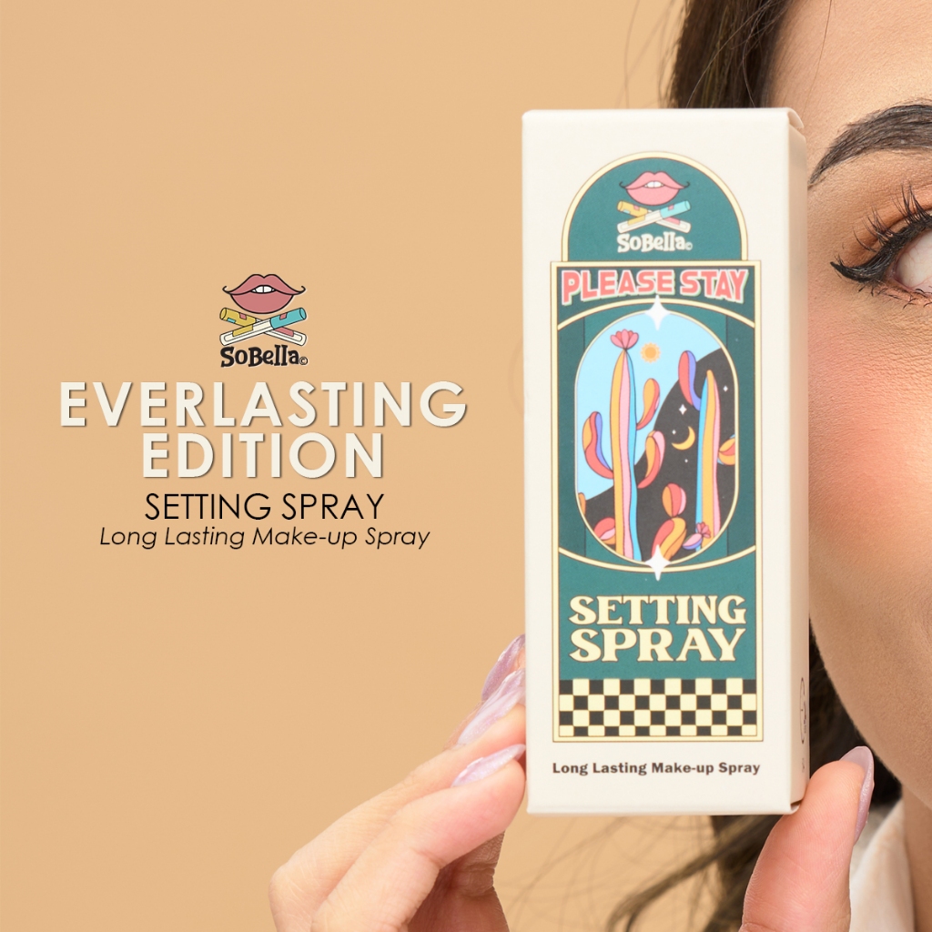 SOBELLA SETTING SPRAY | SPRAY MAKEUP TAHAN LAMA | Shopee Malaysia