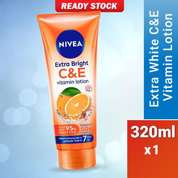 NIVEA Lotion Extra Bright C&E Vitamin 320ML | Shopee Malaysia