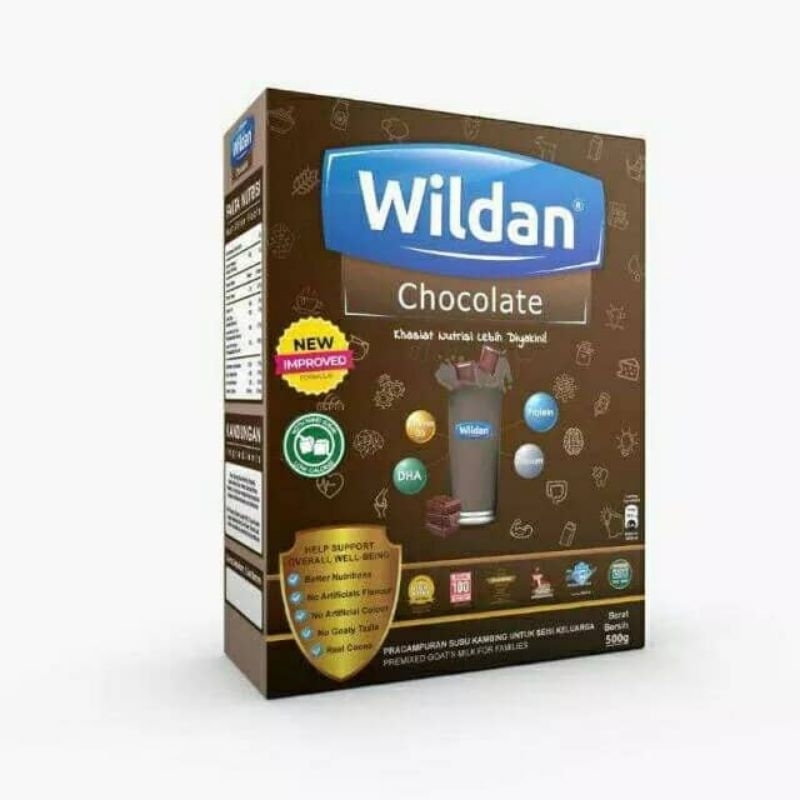 Wildan Susu Chocolate New Improved Formula 500g | Shopee Malaysia
