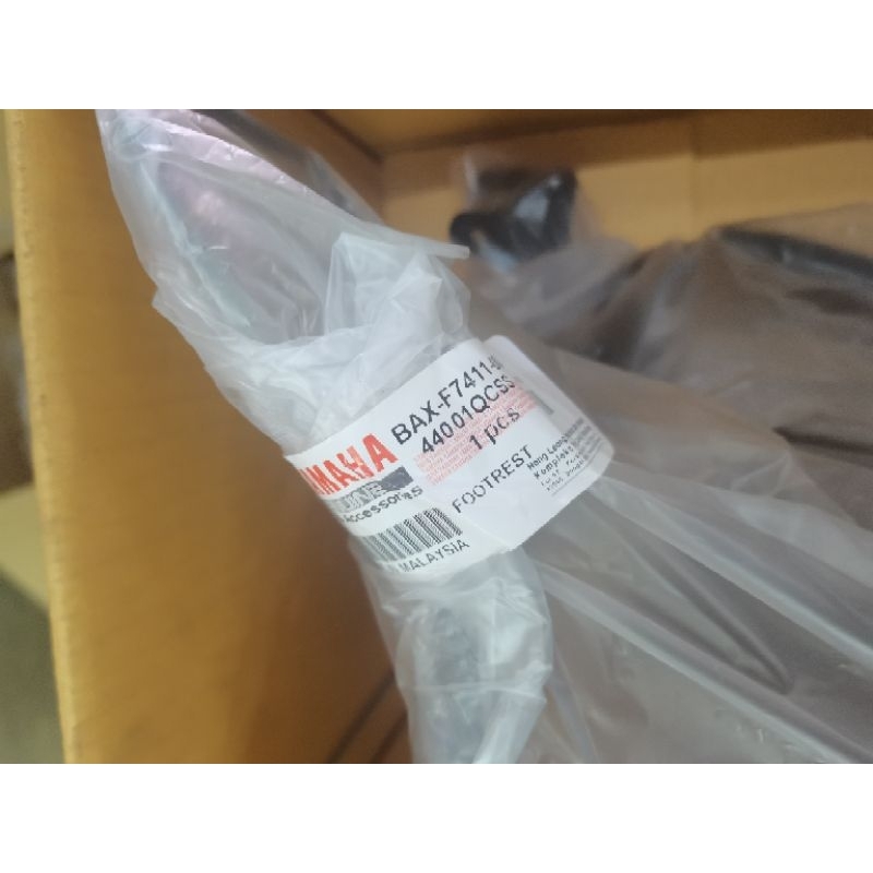 YAMAHA Y16 FOOTREST STEP BAR BESI ORIGINAL 1 PCS | Shopee Malaysia
