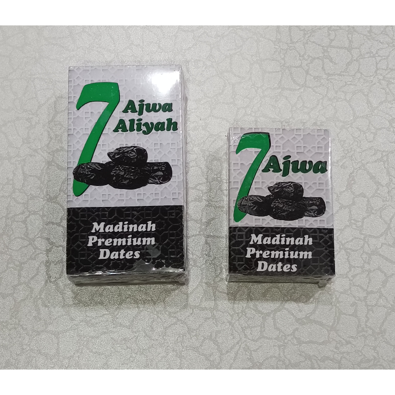 7 Ajwa & Ajwa Aliyah mini pack, Percuma cetak gambar, nama dan ucapan ...