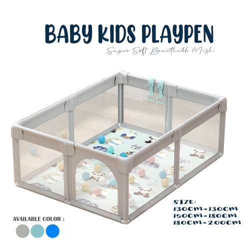Baby Kids Playpen Safety Play Fence Playground Activity Center Game ...