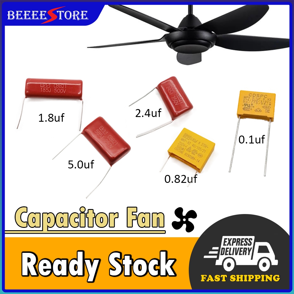 0.1uf / 0.82uf 275V / 1.8uf 500V / 2.4uf 250v / 5.0uf 250V Capacitor ...