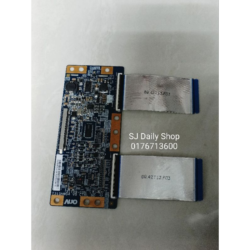 Samsung UA40D5000 Main board:BN41-01661B Tcon with ribbon:T315HW04 VB ...