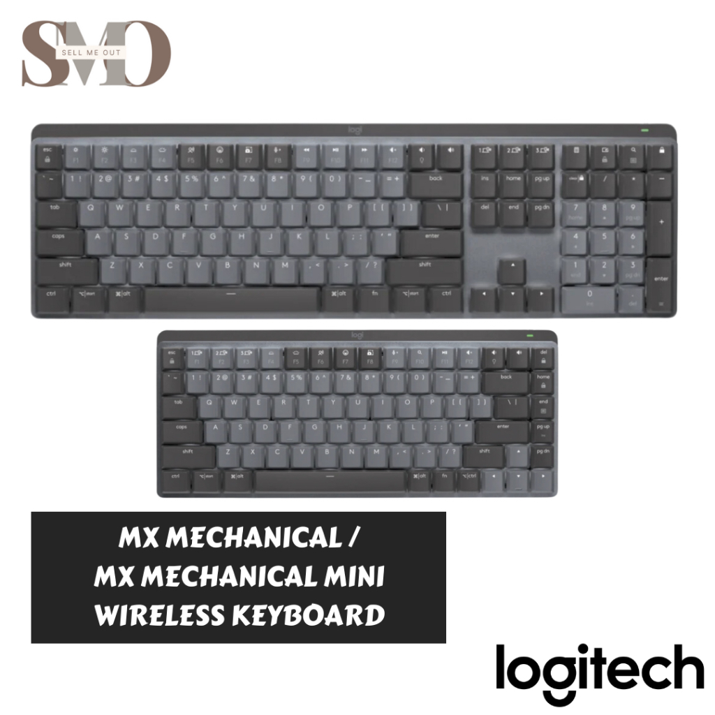 Geniune Logitech MX MECHANICAL / MX MECHANICAL MINI Wireless Keyboard ...