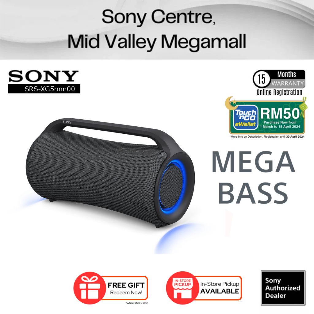 Sony XG500 X-Series SRS-XG500 Portable Wireless Speaker | Shopee Malaysia
