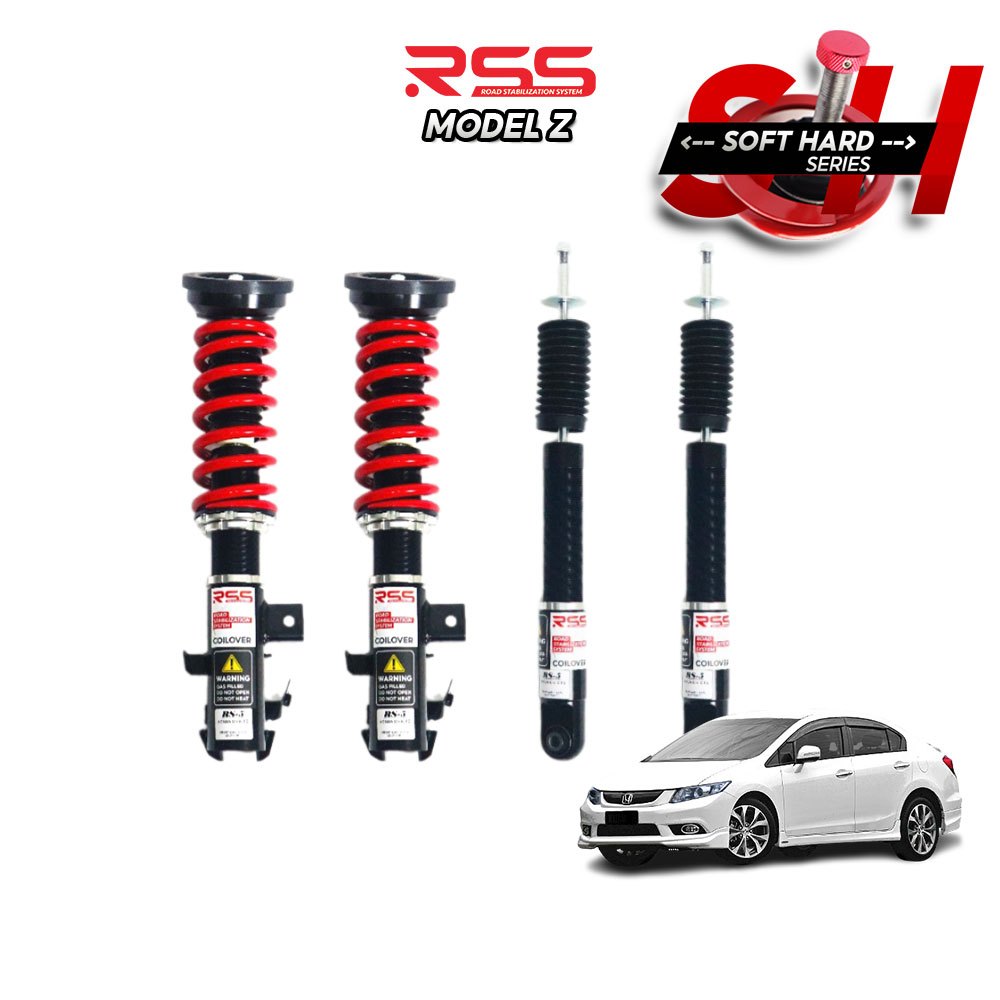 RSS Model Z Adjustable Absorber Suspension High Low Soft Hard Bodyshift ...