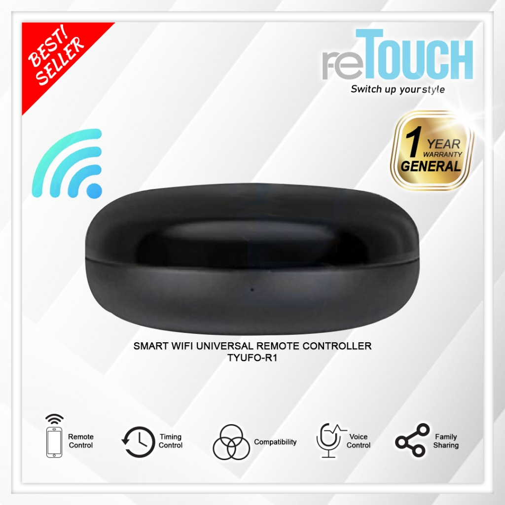RETOUCH WI-FI Universal Remote Controller TYUFO-R1 | Shopee Malaysia